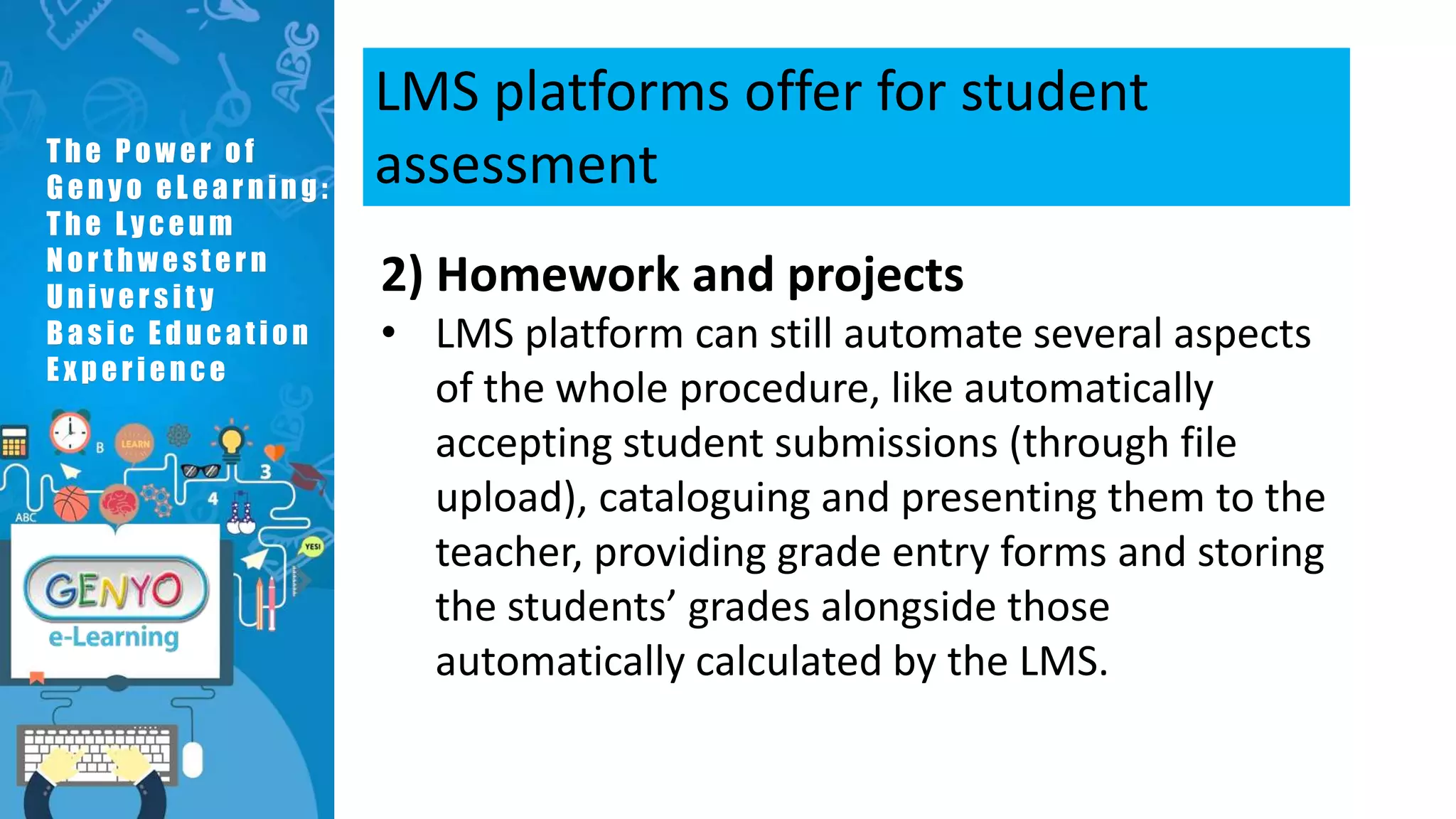 The Power of Genyo eLearning- The Lyceum Northwestern University Basic ...
