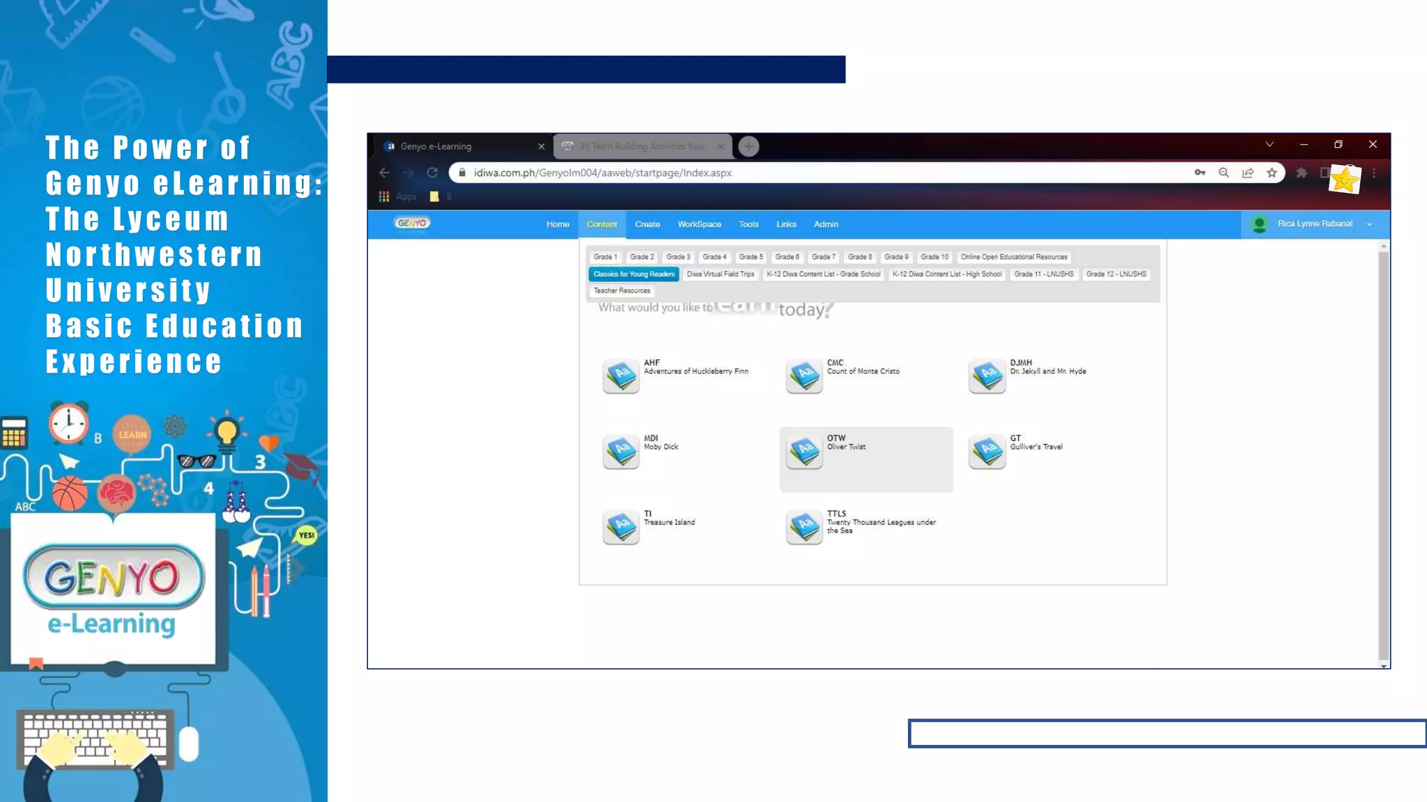 The Power of Genyo eLearning- The Lyceum Northwestern University Basic Education Experience.pptx
