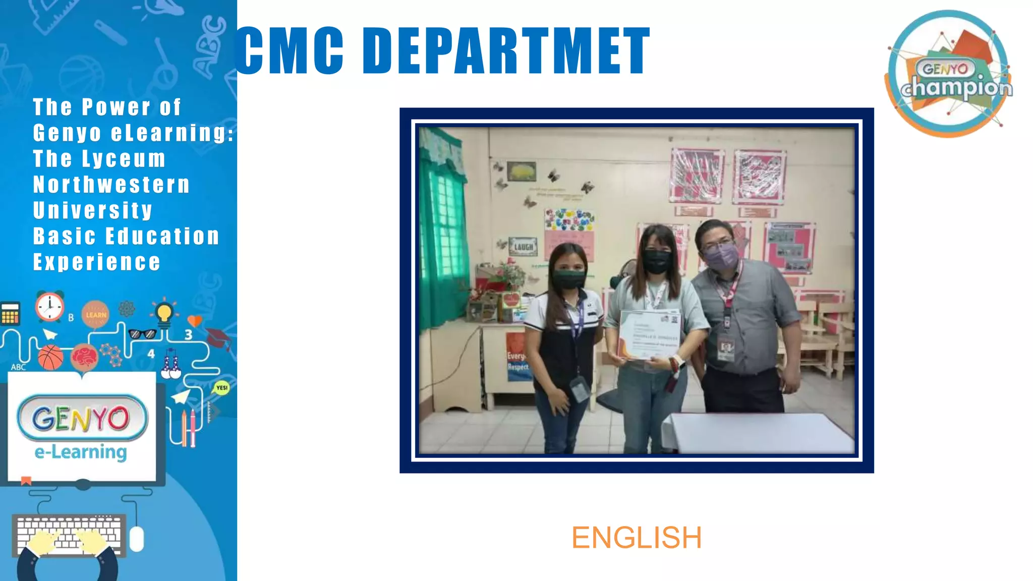 The Power of Genyo eLearning- The Lyceum Northwestern University Basic ...