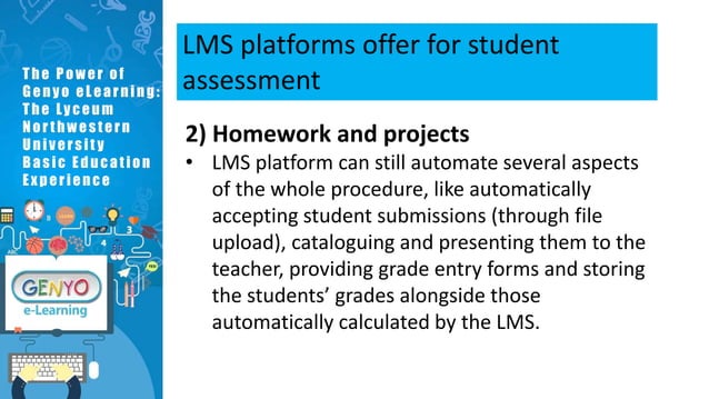 The Power of Genyo eLearning- The Lyceum Northwestern University Basic ...