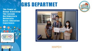 The Power of Genyo eLearning- The Lyceum Northwestern University Basic ...