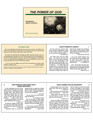 The power of god english | PDF