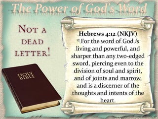 The Power of God's Word | PDF