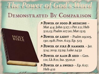 The Power of God's Word | PDF