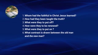 The Power Of God's Word Part 3 | PPT