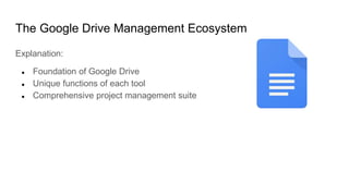 The Power of Google Drive in Project Management.pptx | Free Download