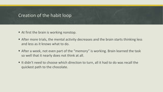 The power of habit | PPTX