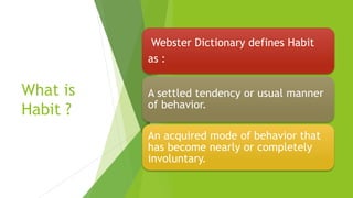 The power of habit | PPTX