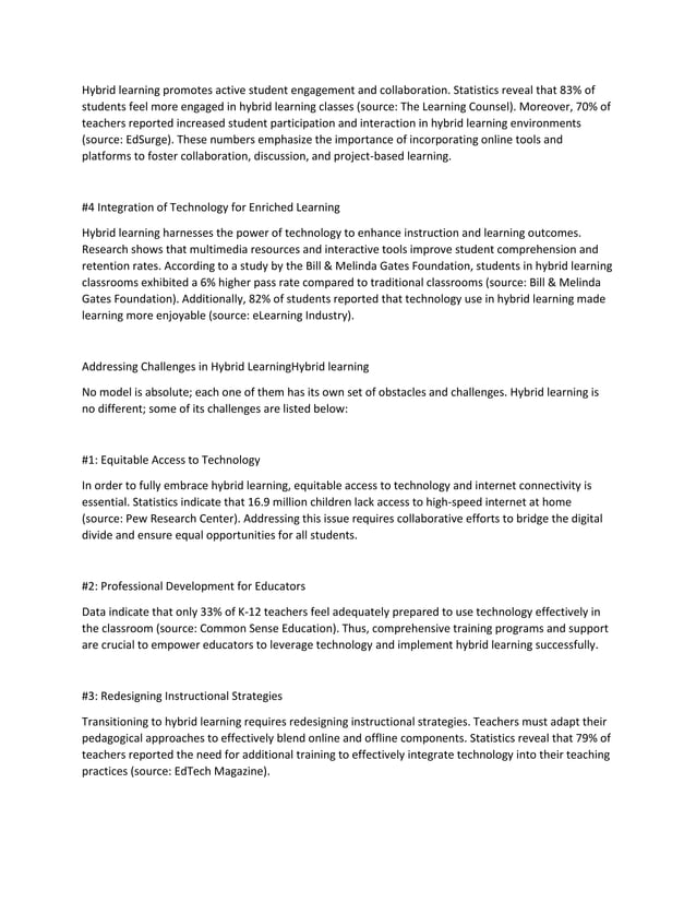 The Power of Hybrid Learning Models.pdf. | PDF