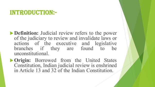 The Power of Judicial Review in the Indian Constitution.pdf