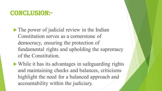 The Power of Judicial Review in the Indian Constitution.pdf