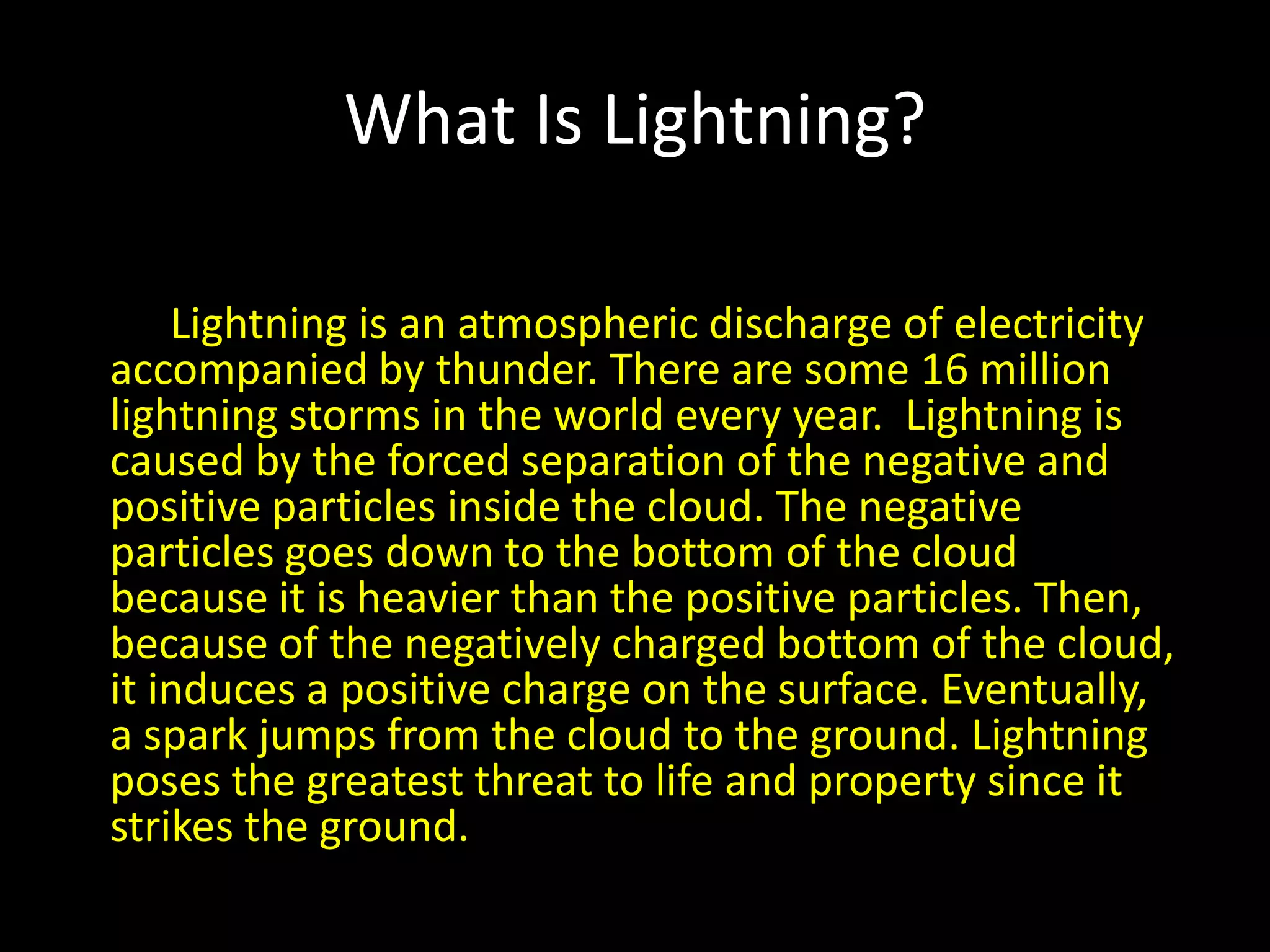 The Power Of Lightning | PPT