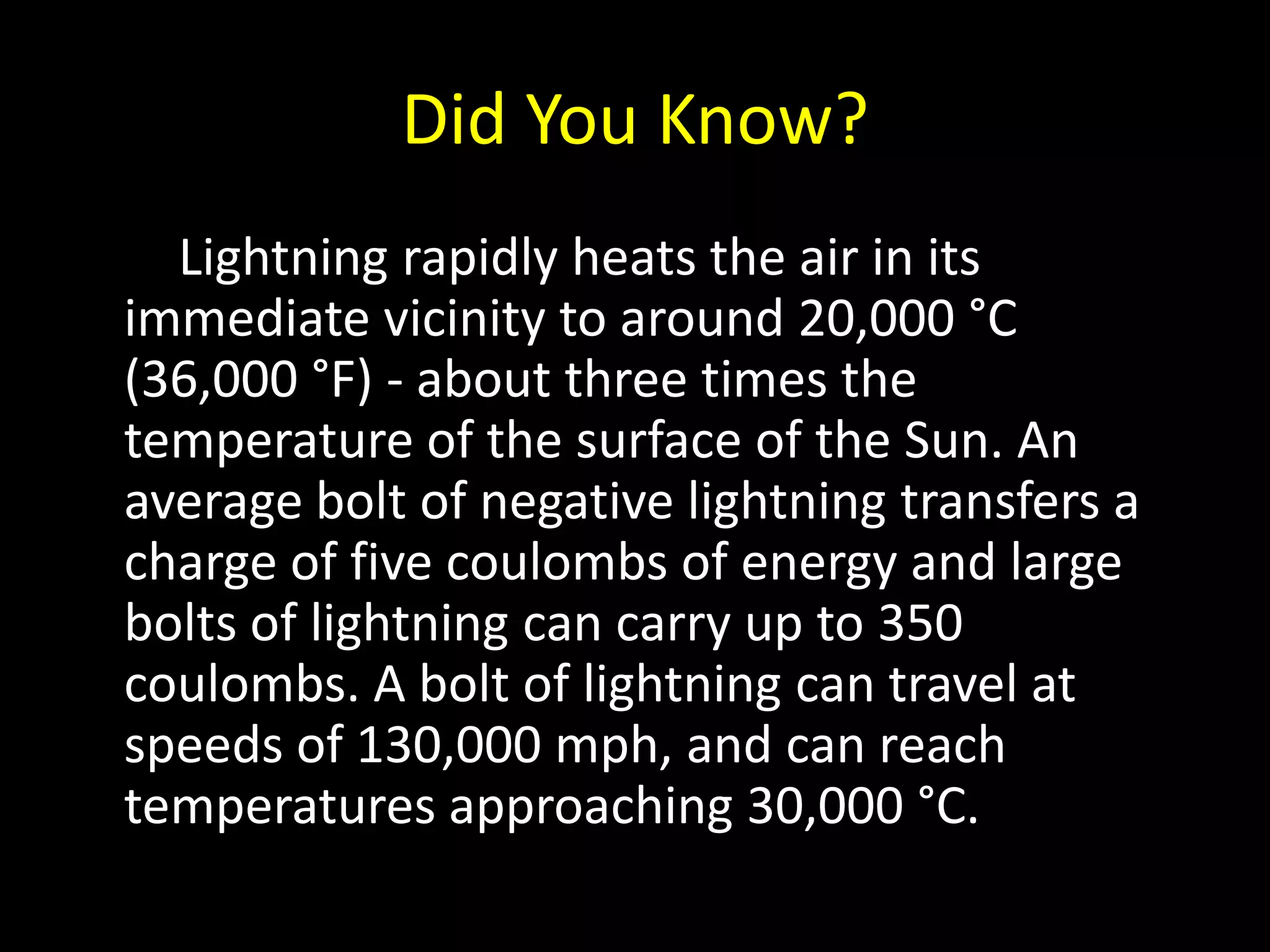 The Power Of Lightning | PPT