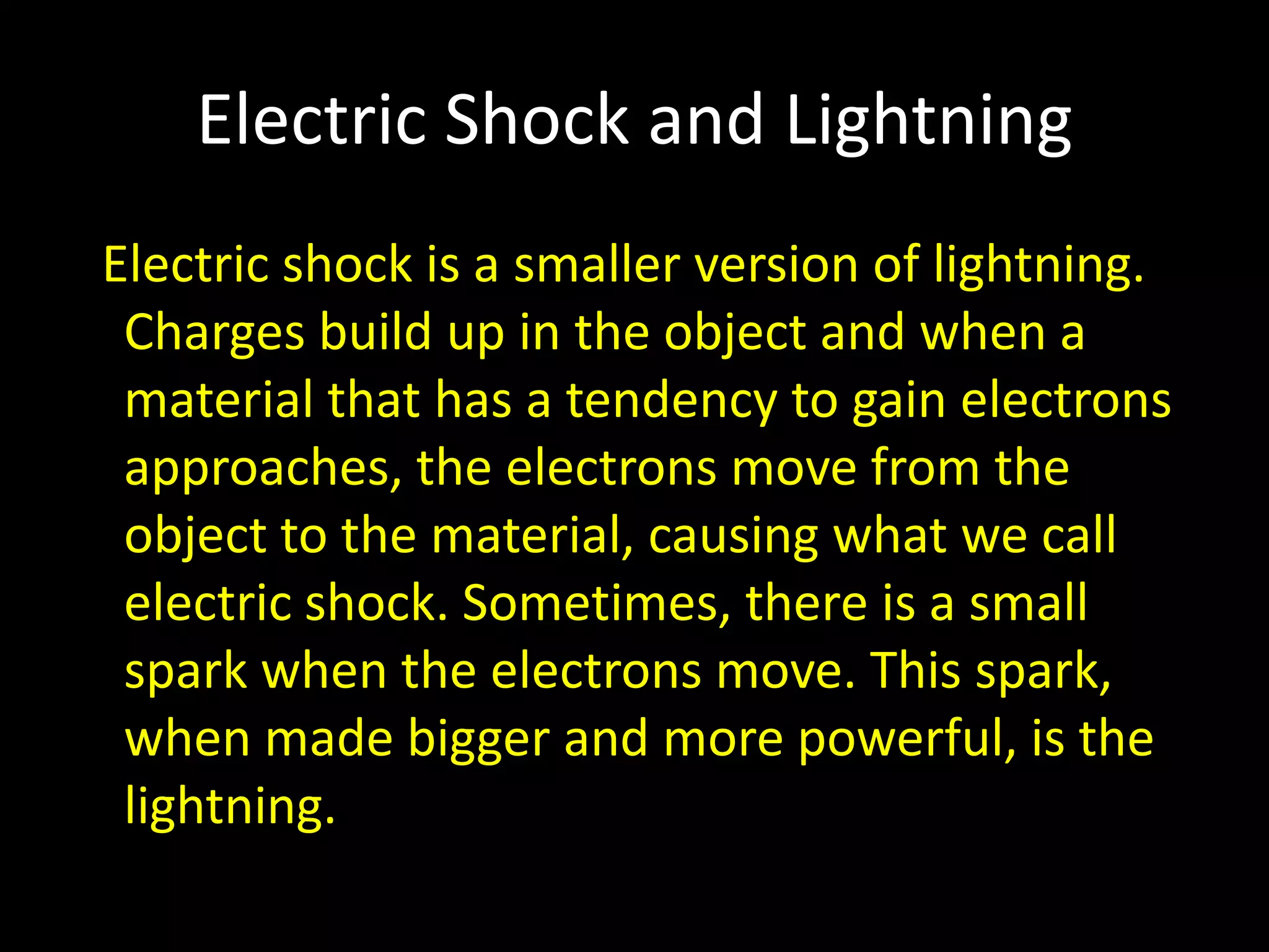 The Power Of Lightning | PPT