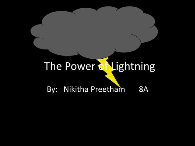The Power Of Lightning | PPT