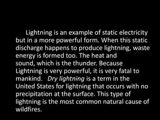 The Power Of Lightning | PPT