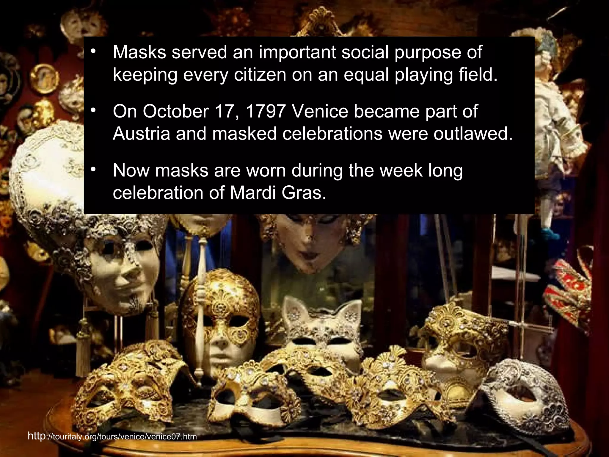 The power of masks | PPT