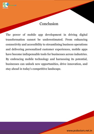 The Power of Mobile: How App Development Drives Digital Transformation ...