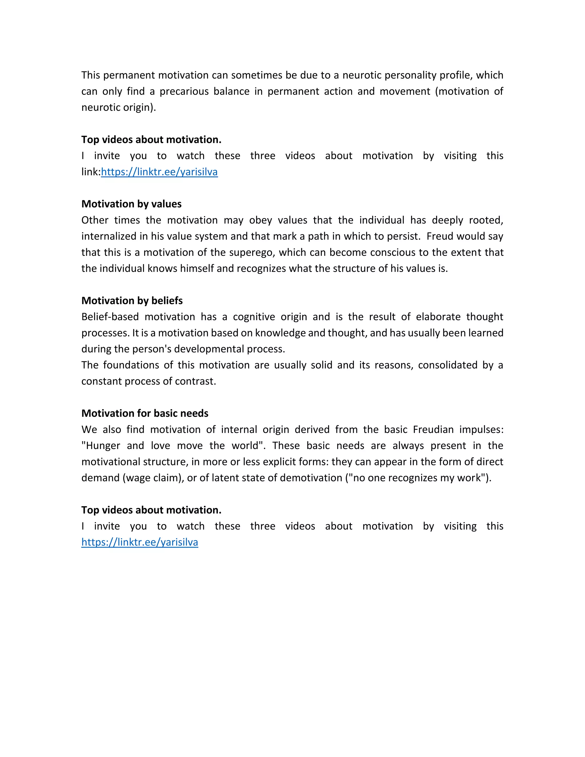 The power of motivation | PDF