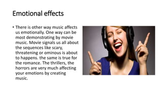The power of music | PPTX
