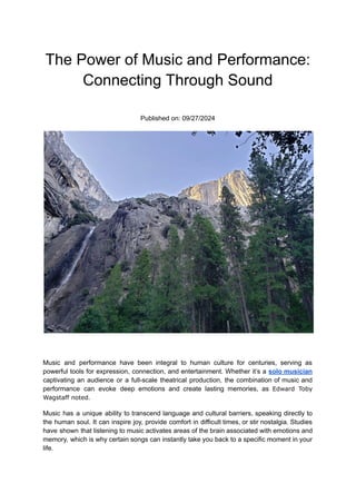 The Power of Music and Performance_ Connecting Through Sound.pdf