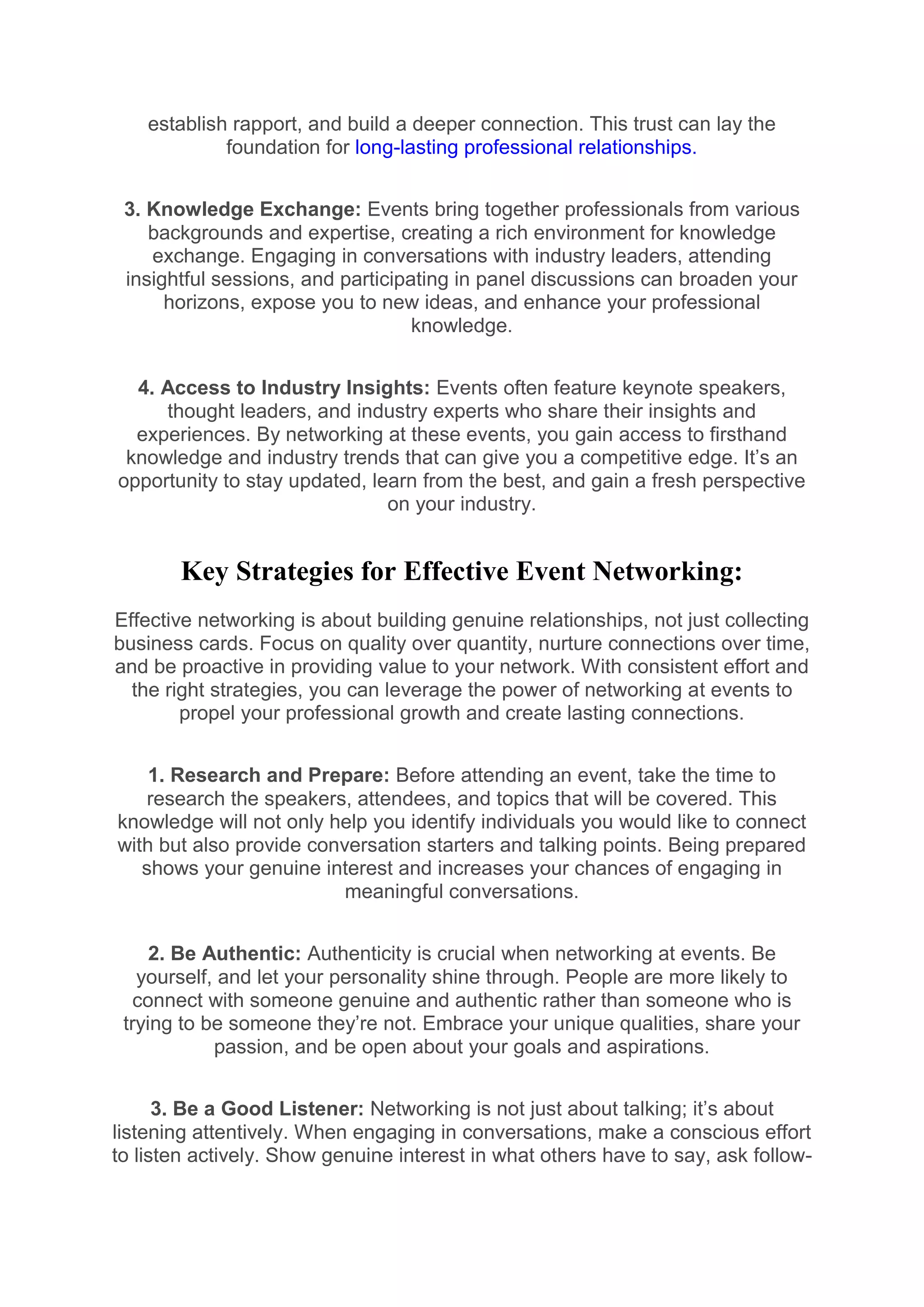 The Power of Networking at Events Building Connections That Last.pdf