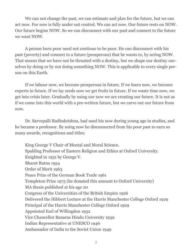 The power of now | PDF