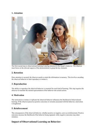 Observational Learning: Meaning, Impact On Behavior And Real-World ...