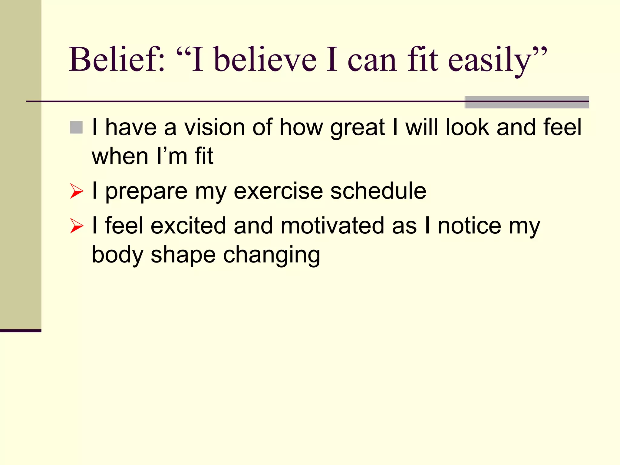 The Power of Our Beliefs.ppt