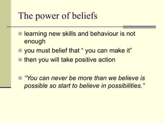 The Power of Our Beliefs.ppt