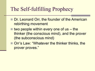 The Power of Our Beliefs.ppt