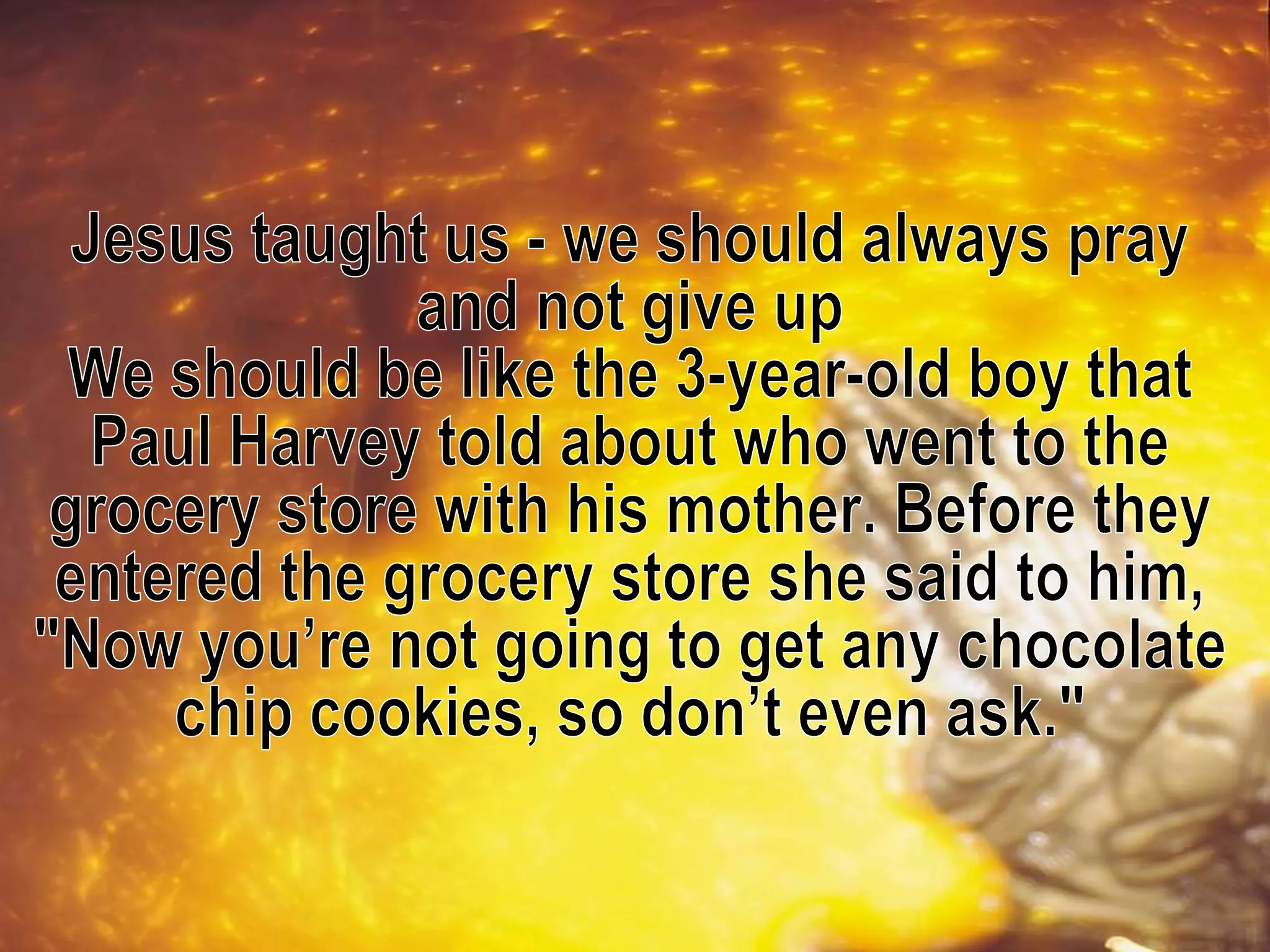 The Power of Persistent Prayer | PPTX