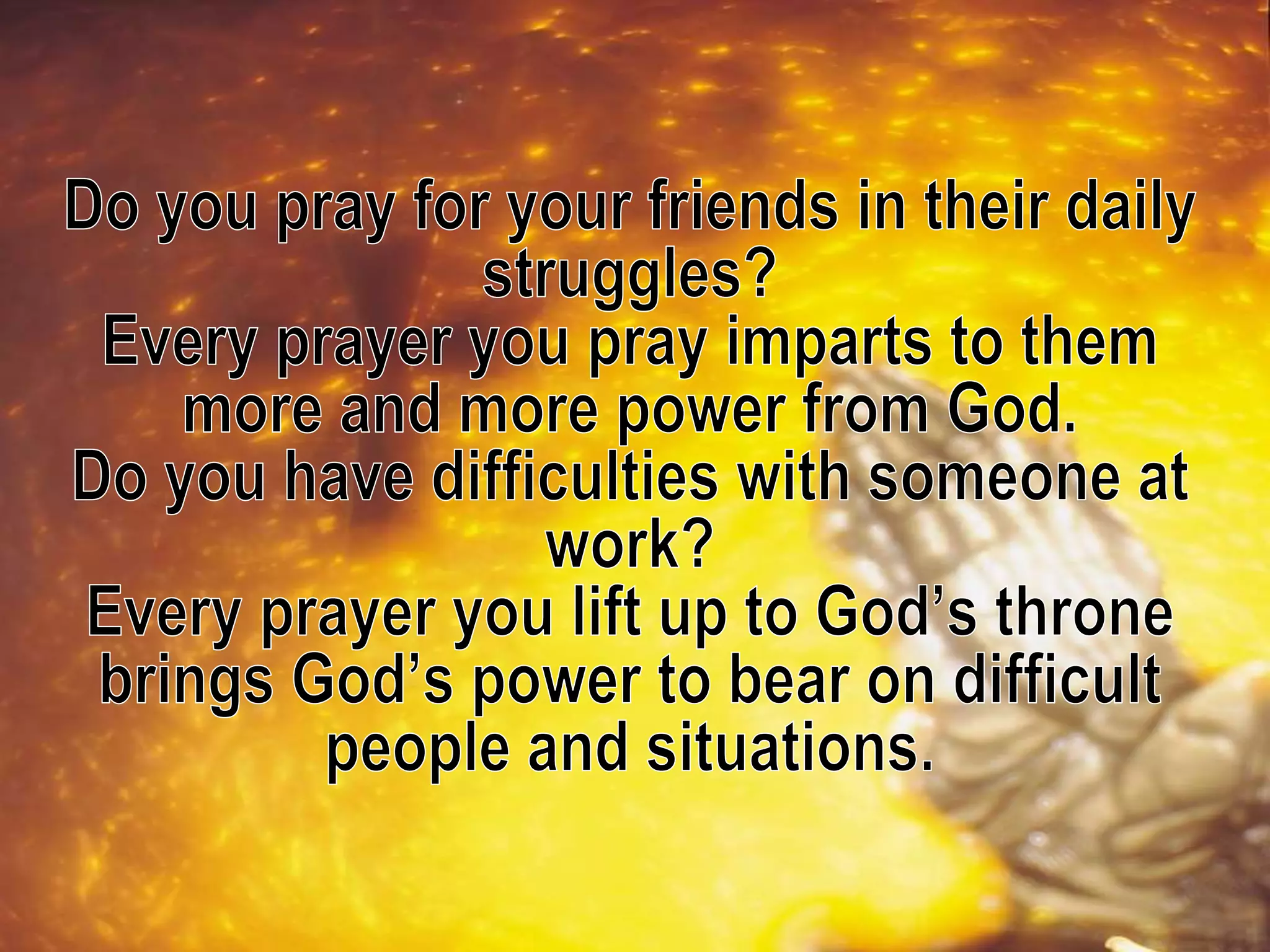 The Power of Persistent Prayer | PPTX