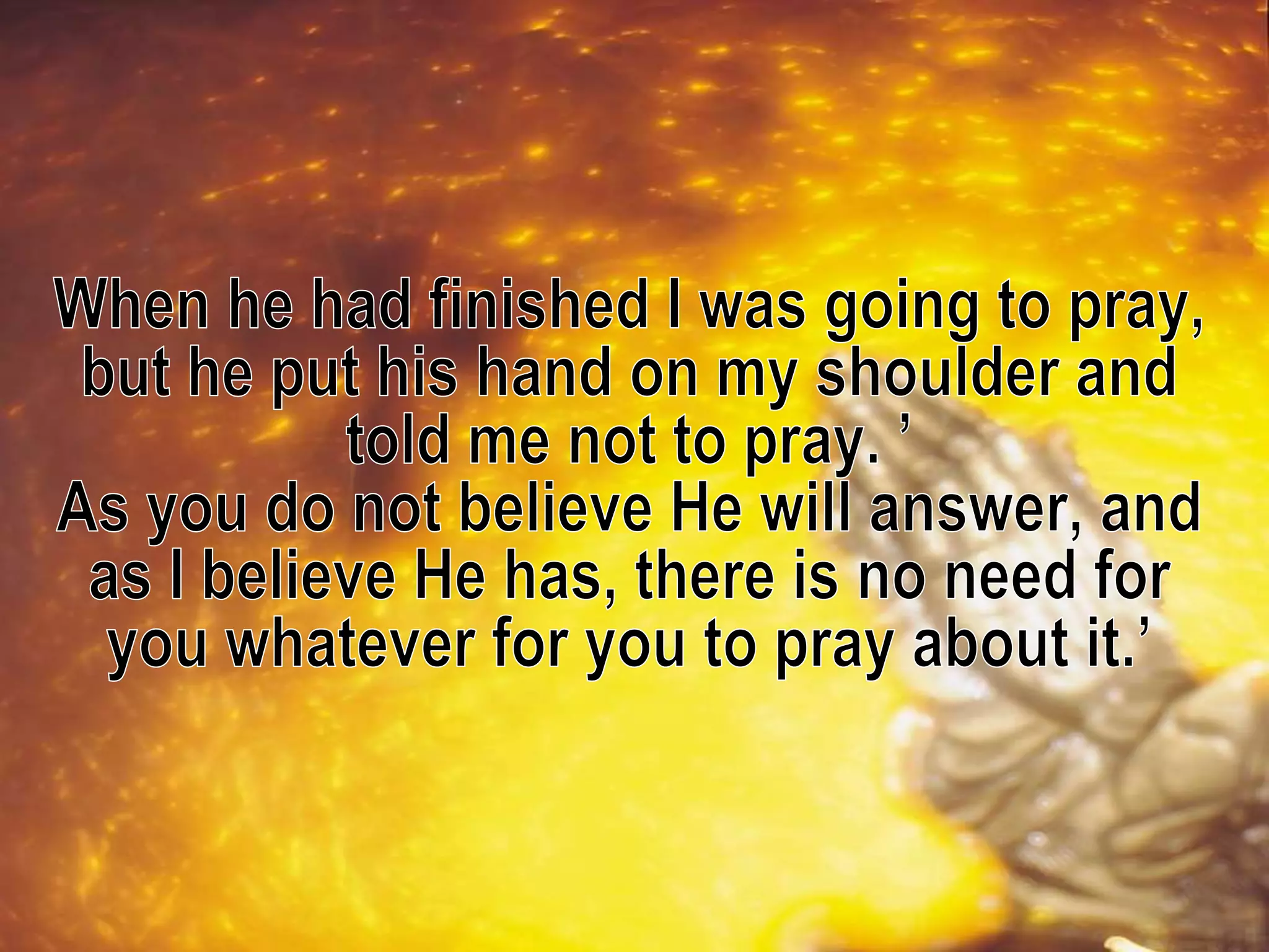 The Power of Persistent Prayer | PPTX