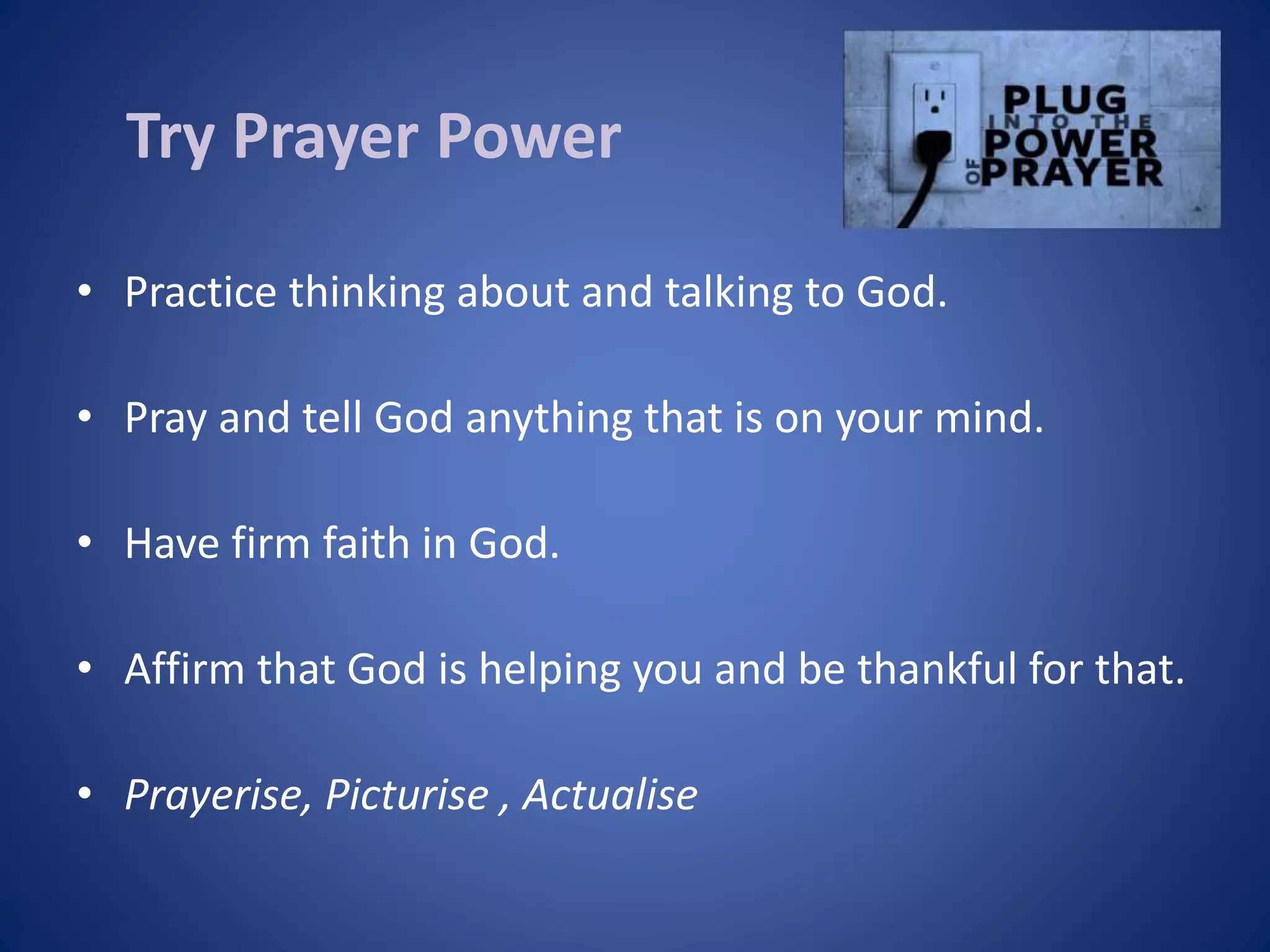 The Power Of Positive Thinking | PPTX