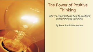 The Power of Positive Thinking | PPT