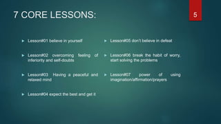 The power of positive thinking | PPTX