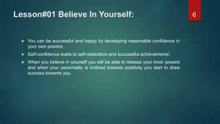 The power of positive thinking | PPTX