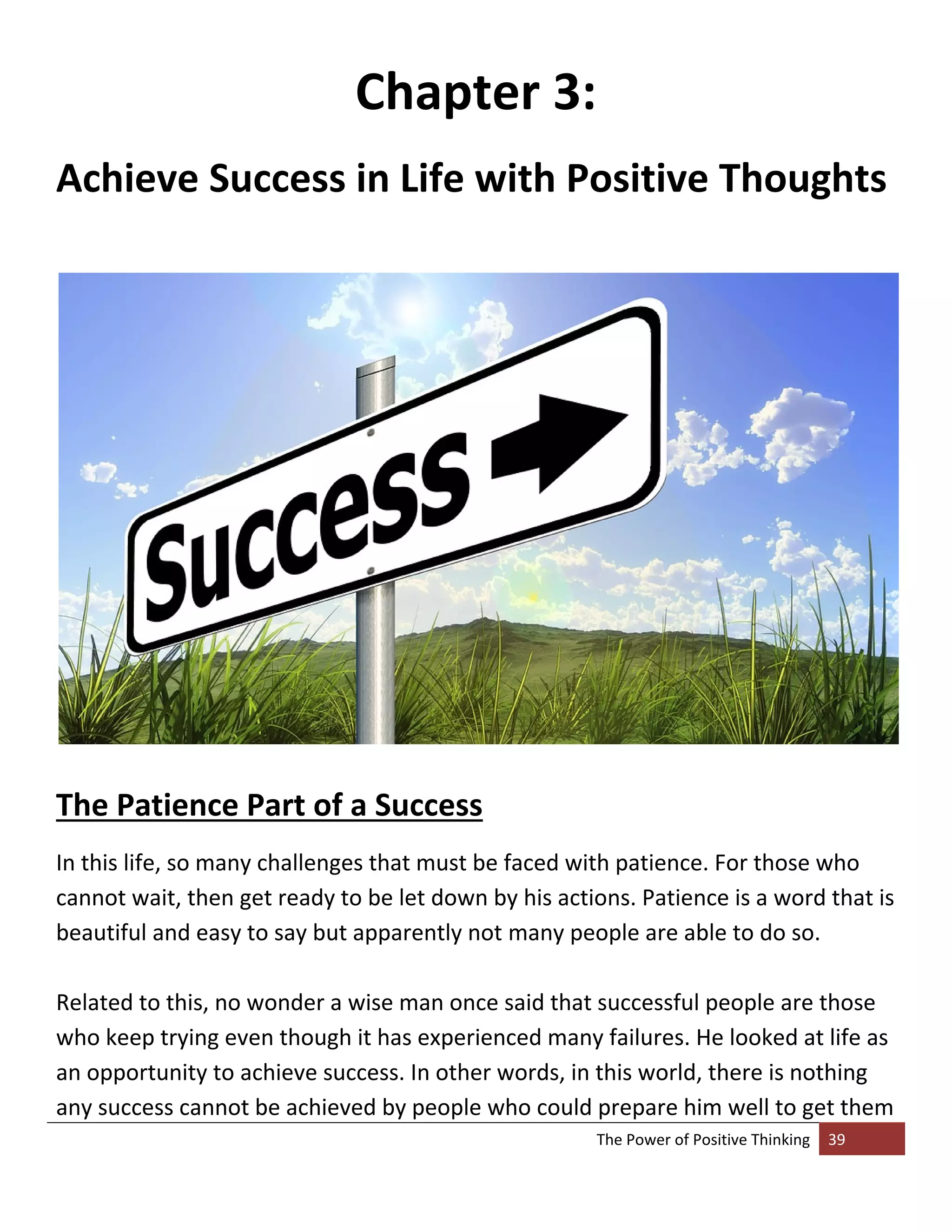 The power of positive thinking | PDF