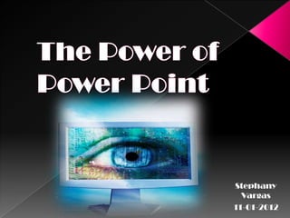 The power of power point presentation | PPSX | Desktop Publishing | Computer Software and ...