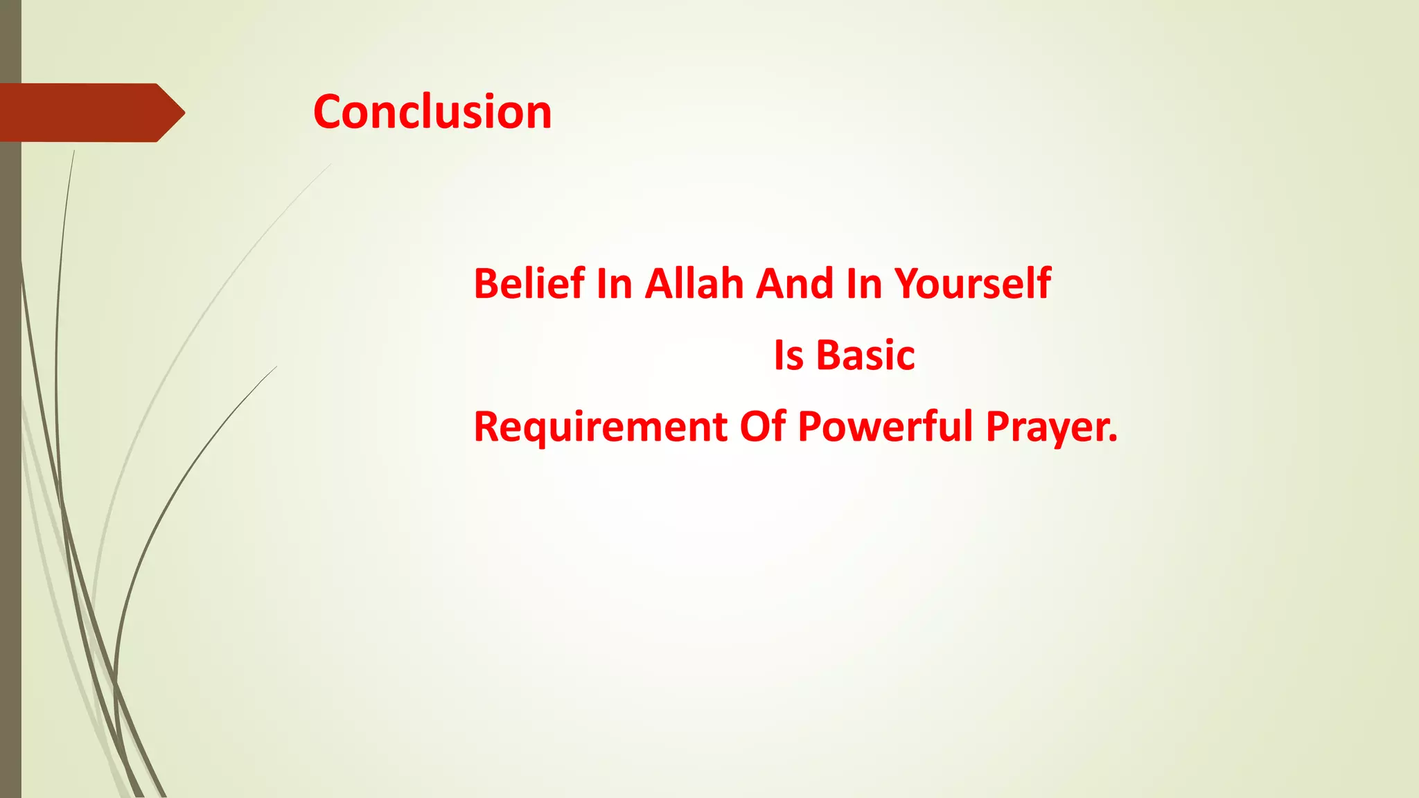 The power of prayers | PPT