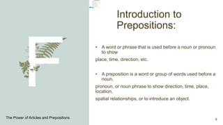 The Power of Preposition and Articles.pptx