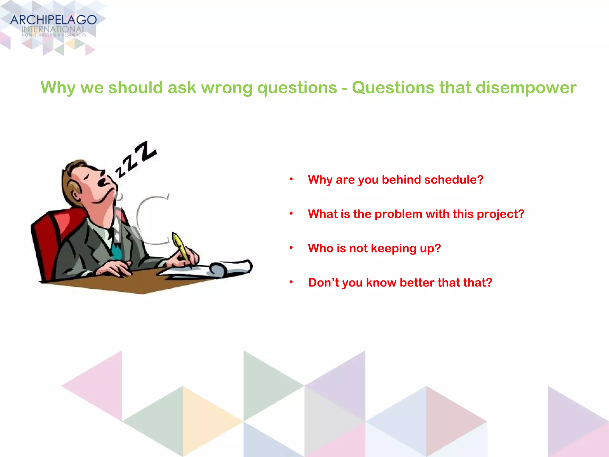 The power of question | PPT