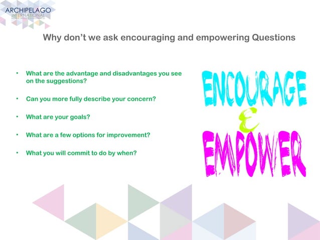 The power of question | PPT