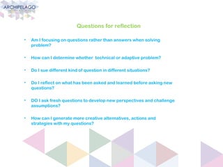 The power of question | PPT