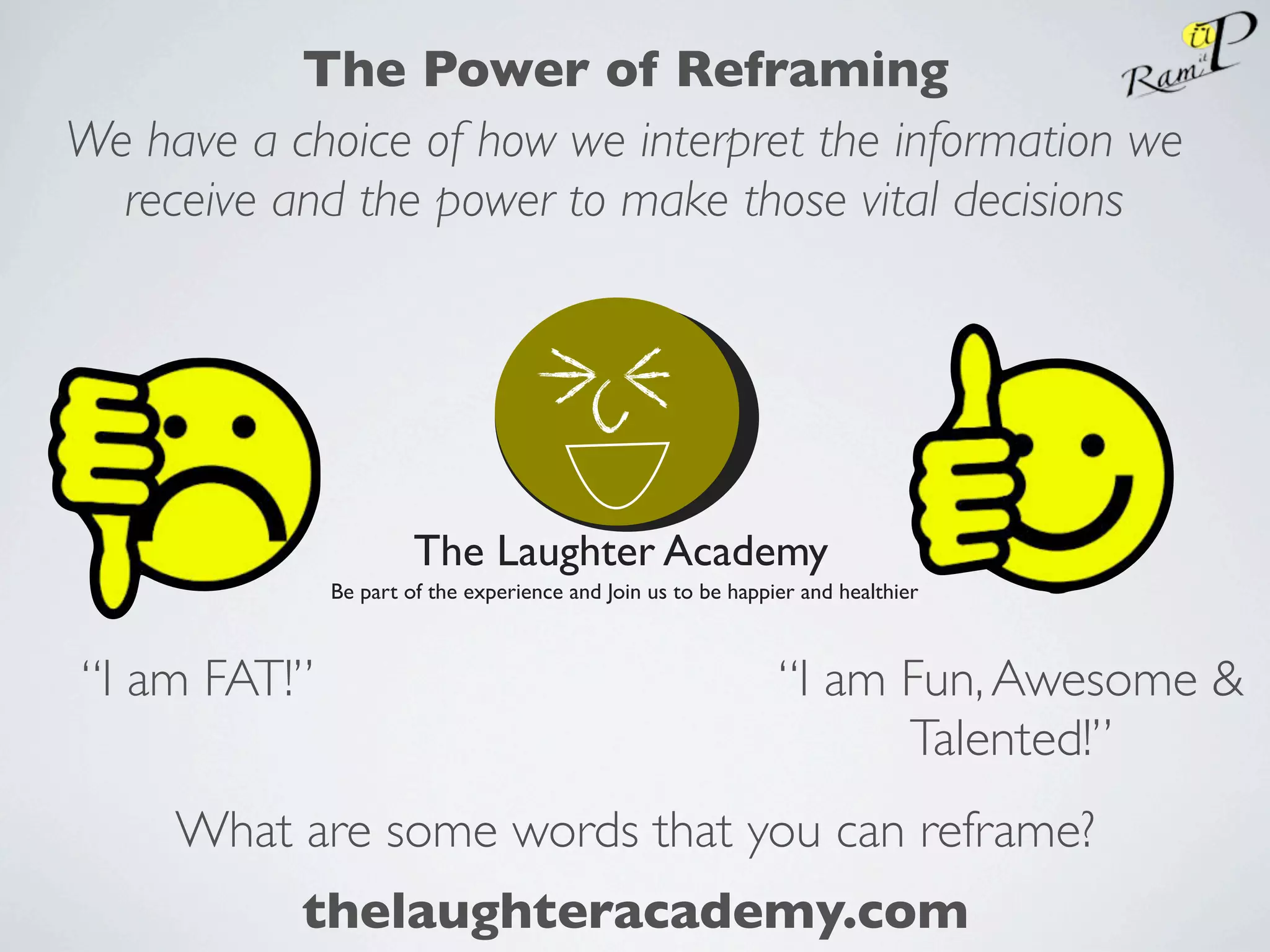 The power of reframing | PDF