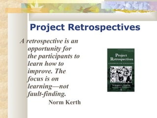 The Power of Retrospection | PPT