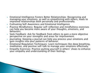 The Power of Self-Awareness and Emotional Intelligence.pptx