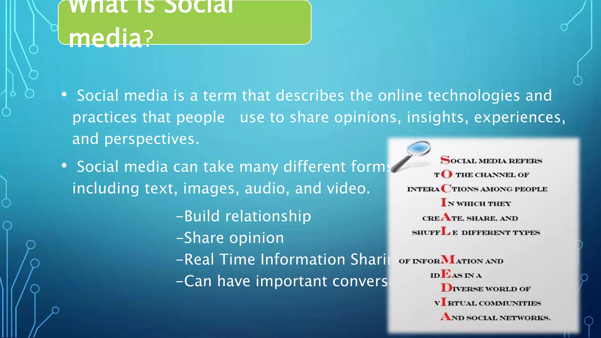 The power of social media | PPTX