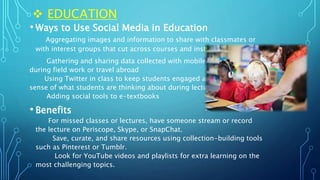 The power of social media | PPTX